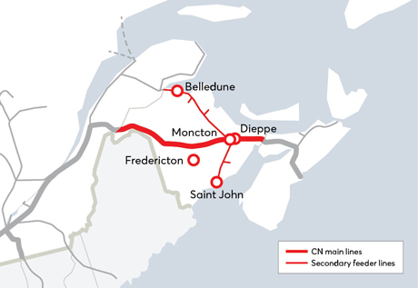 Network and Facts| Community | Delivering Responsibly | cn.ca