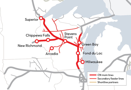 Network and Facts| Community | Delivering Responsibly | cn.ca