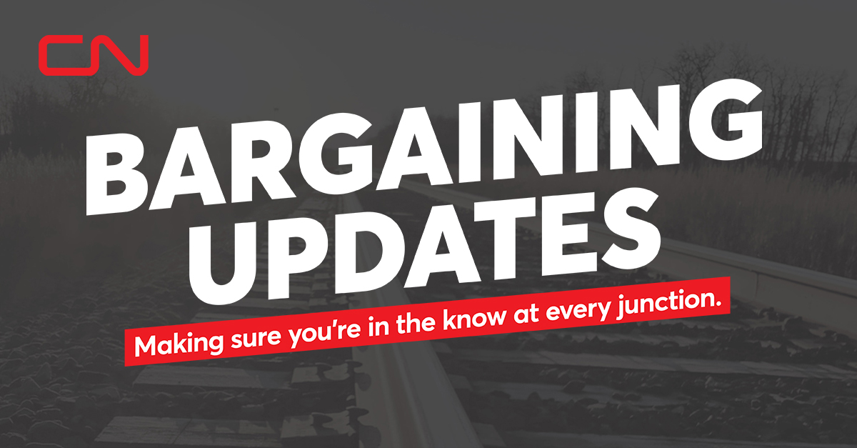 TCRC Bargaining Updates | Media | cn.ca