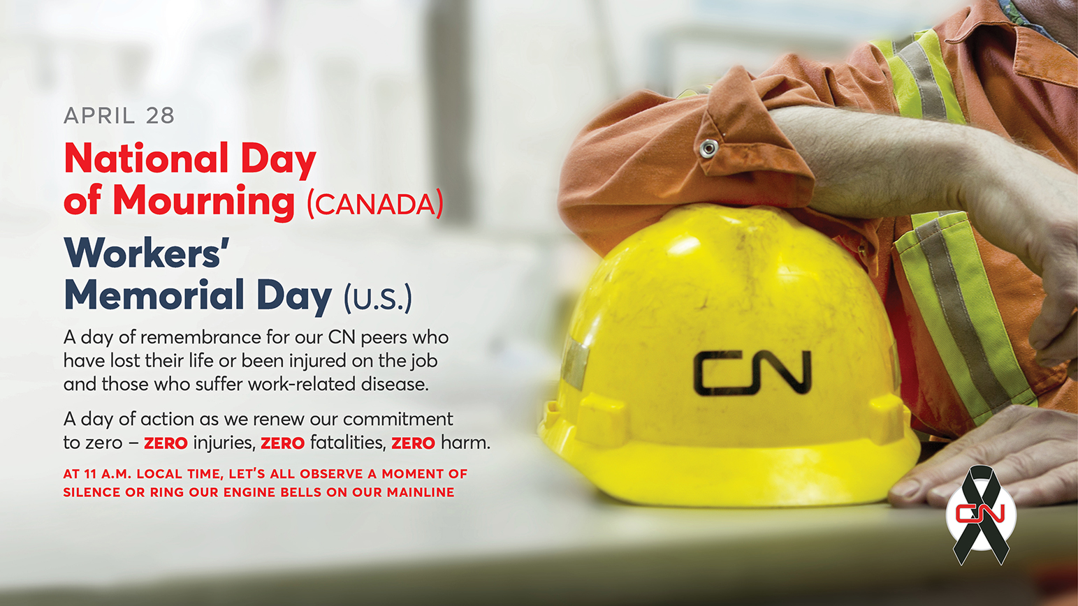 National Day of Mourning| cn.ca