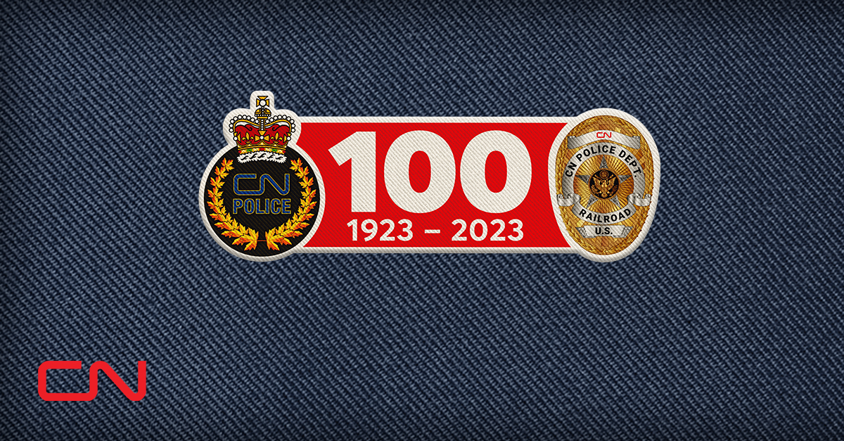 CN Police celebrates 100 years! |cn.ca