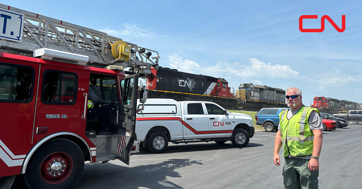 CN Partners With First Responders to Keep Communities Safe |cn.ca